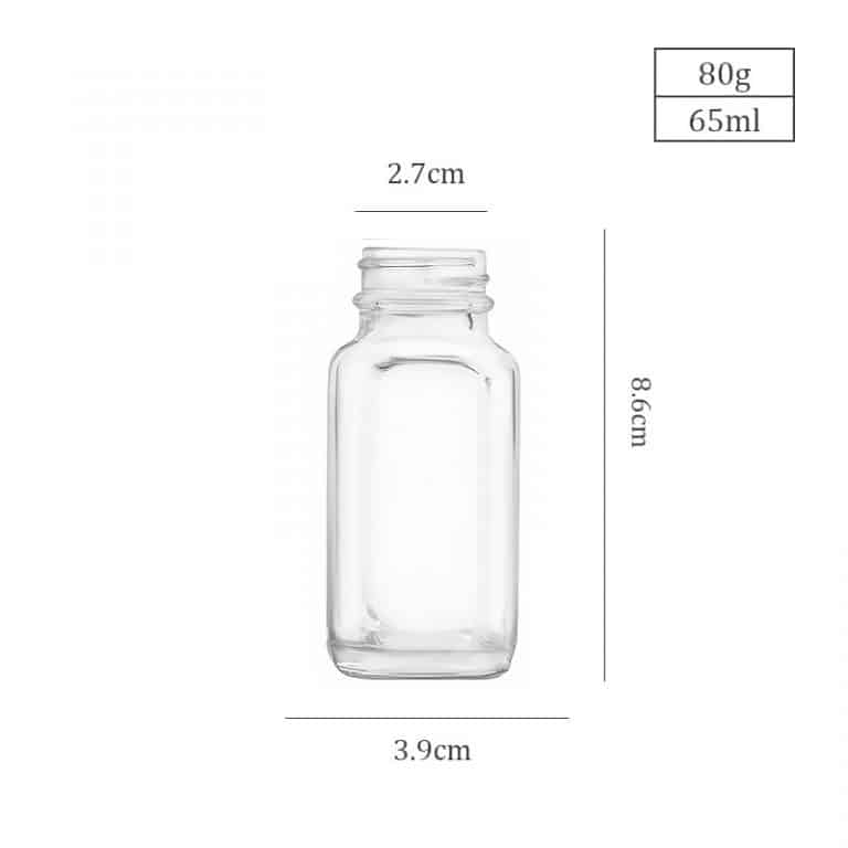 French Square Glass Bottles Manufacturer - NEWRAY Packaging